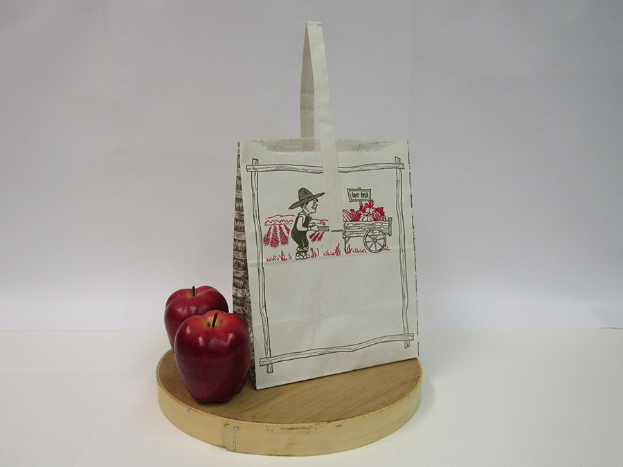 Item No 547 Peck Paper "Farm Fresh" Tote Bag, 500 pack 1 Peck Paper ...